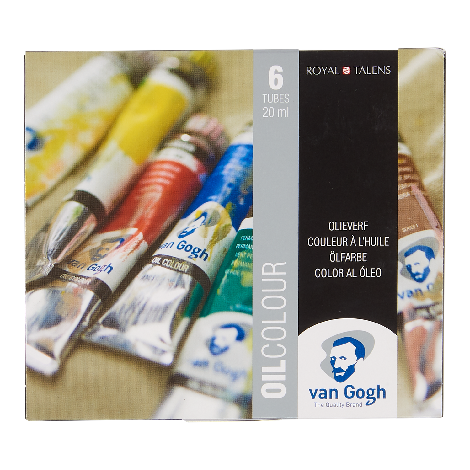 Set Iniciación Óleo Con 6 Colores 20 Ml Royal Talens — DISTRIBUIDORA ...